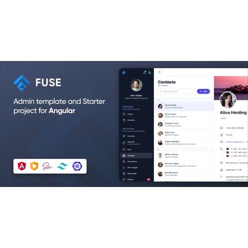 Jual Fuse v14.2.0 - Angular 13+ Premium Admin Dashboard Template - Kab. Gresik - Juragan ...