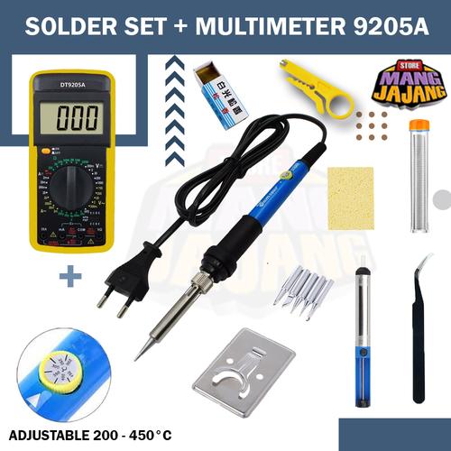 Promo Solder Iron Adjustable Temperatur 60W 220V Alat Solder Listrik ...