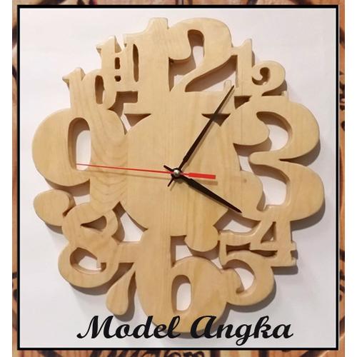 Jual JAM DINDING KAYU UKIR / JAM KAYU JATI BELANDA PINUS - JAM UKIR ...