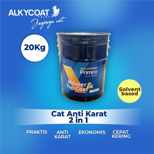 Promo Cat Kayu dan Besi Anti Karat 2 in 1 Primco 20 KG - White Cicil 0% ...