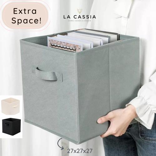 Jual Kotak Penyimpanan Storage Box Kain PREMIUM QUALITY Tempat ...