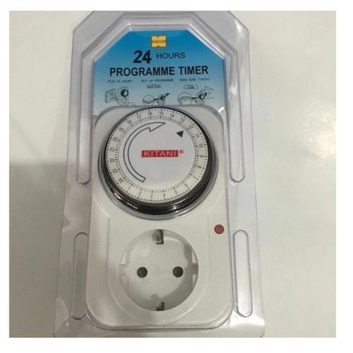 Jual Stop Kontak Timer Otomatis Saklar Timer 24 Jam Colokan timer - Kab ...