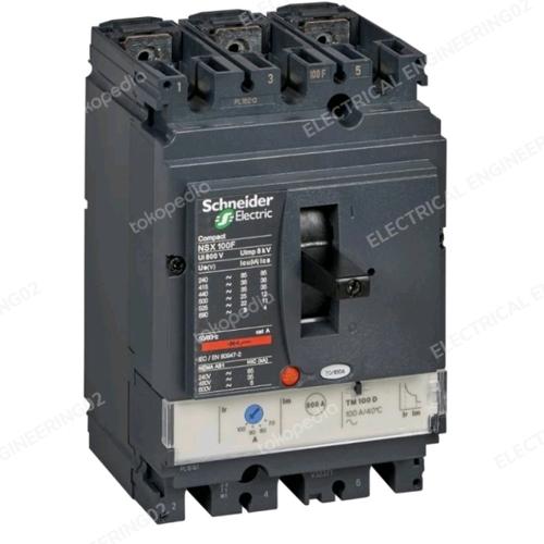 Jual MCCB SCHNEIDER NSX 250F 3P 250A 36KA TMD-LV431630 SCHNEIDER ...