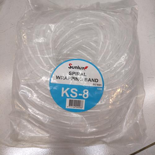 Jual Kabel Spiral KS 8 ( spiral wrapping band) putih - Hitam - Jakarta ...