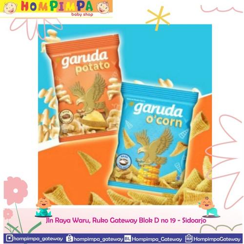 Jual garuda snack o corn sea salt dan potato JUMBO 96GR - POTATO. - Kab ...