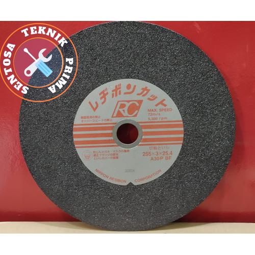 Jual Cutting Wheel NIPPON RESIBON 10" / 10 Inch A30P BF 255x3x25.4 ...