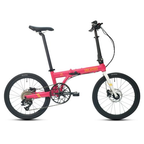 Promo Pro Action-Sepeda Lipat Falcon Series 1x10 Speed 20 inch- Crimson ...