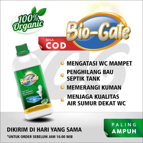 Promo Bakteri Pengurai Limbah Tinja - Pelancar WC - BIOGATE 500ml - Kab ...