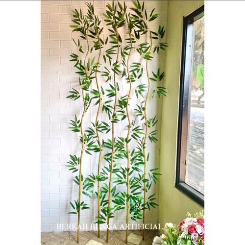 Jual Batang Bambu Artificial 200 Cm / Pohon plastik/ pohon Bambu ...