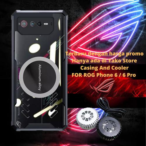Jual Casing Asus Rog Phone 6 / 6 Pro Soft Case Cover with Fan Gamer ...