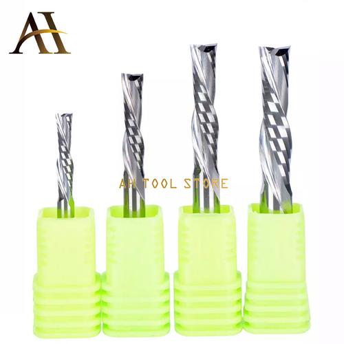 Jual ENDMILL DOWN CUT 2 Flute D 6mm Mata Cnc Router Cutting MDF lapis ...