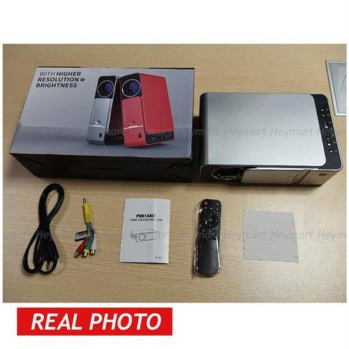 Jual LED-T6W Infokus Projector HD 3000 Lumens - Mini Proyektor Infocus ...