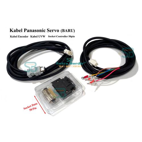 Jual kabel panasonic minas A4 A5 panasonic kabel servo motor panasonic ...