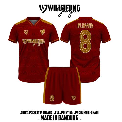 Jual JERSEY SEPAKBOLA FULL PRINTING COSTUM DESIGN WJ122 - XXXXL, SET ...