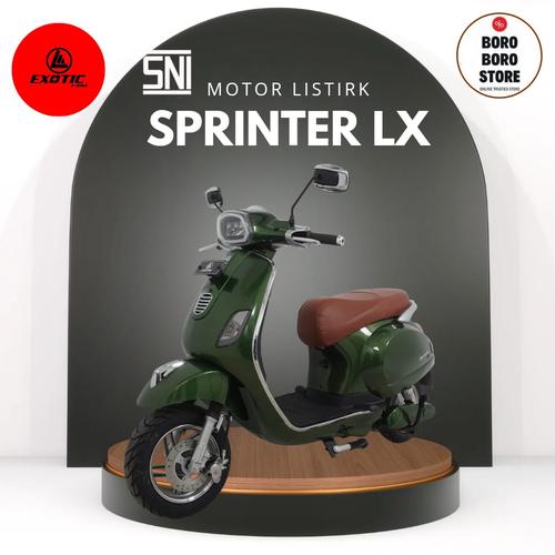 Jual Sepeda Motor Listrik Vespa Listrik Sprinter LX Pacific Exotic ...
