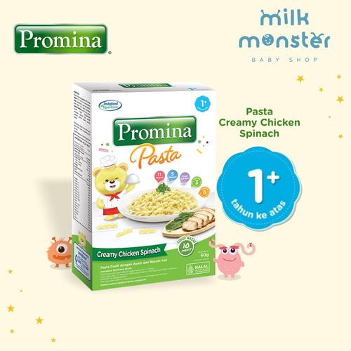 Jual Promina Pasta Creamy Chicken Spinach / Pasta Anak - Chicken ...
