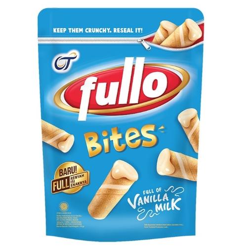 Jual Fullo Bites Wafer Roll Vanilla Milk 70gr - Jakarta Utara - serta ...