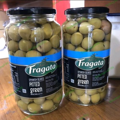 Jual Fragata Spanish Olives Pitted Green Buah Zaitun 935g - Botol 230g - Jakarta Utara ...