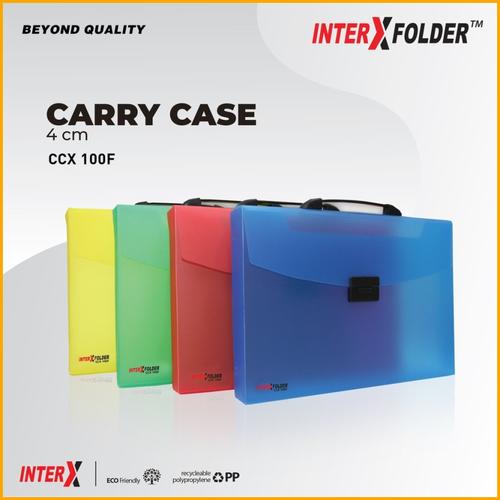 Jual InterX Carry File Case Tas Dokumen 4 cm CCX 100 - Jakarta Pusat ...