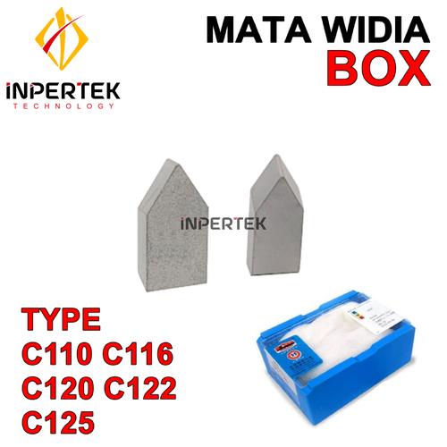 Promo Mata Widia C125 YG6 Pahat Bubut Tip C 125 YG 6 Cemented Carbide ...