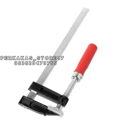 Jual Penjepit kayu model F 120 × 300mm Clmap F catok kayu ragum kayu F ...