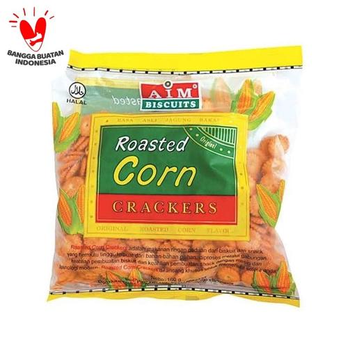Jual AIM ROASTED CORN 80gr / AIM BISKUIT / AIM BISKUIT ROASTED CORN ...