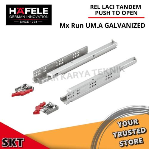 Jual HAFELE REL LACI TANDEM REL UNDERMOUNT - PUSH TO OPEN (PTO) - 400mm ...