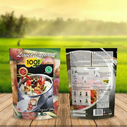 Jual Nasi Instan Liwet 1001 250gr Jambal / Teri / Original / Pedas ...