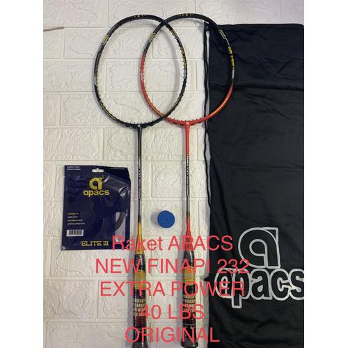 Promo Raket BADMINTON APACS NEW FINAPI 232 EXTRA POWER KUAT 40LBS ...