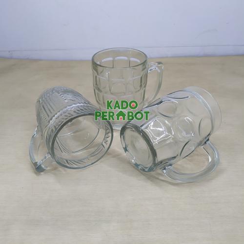 Jual Gelas kaca jumbo - gelas kaca besar - gelas beling jumbo - mug ...