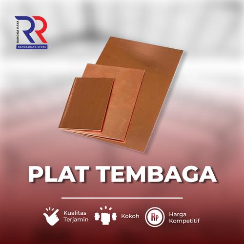 Jual PLAT TEMBAGA (0.4MM - 5MM) X 1M X 2M - Rangka Raya Store - 0.55MM ...
