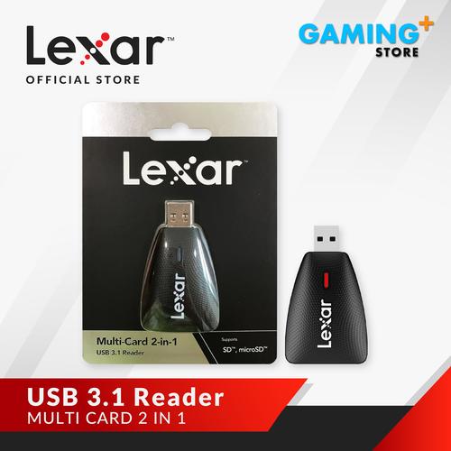 Jual Lexar Multi Card Reader 2 in 1 USB 3.1 SD dan MicroSD - Card ...