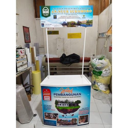 Jual EVENT DESK / BOOTH PORTABLE PVC plus printing super express ...