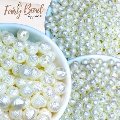 Jual (30g) Mote Mutiara Ringan Plastik / Pearl Beads / Mutiara Bulat ...