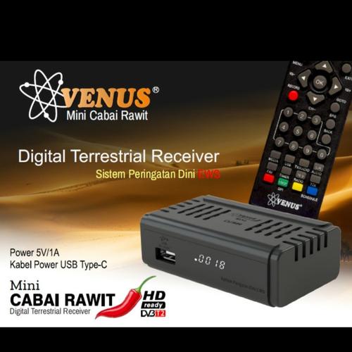 Jual SET TOP BOX STB TV DIGITAL VENUS MINI NEW CABAI RAWIT NEW BRIO ...