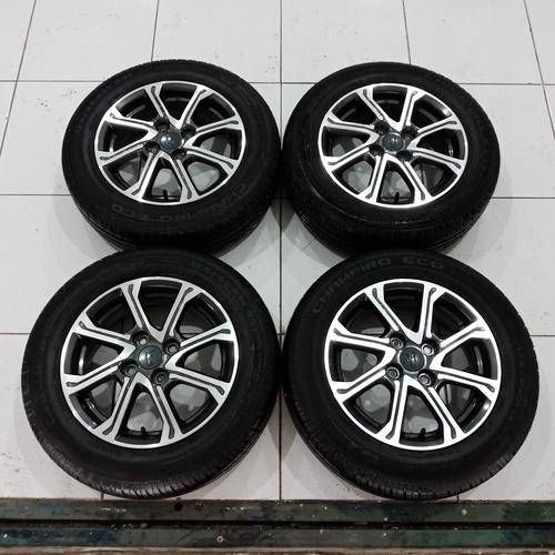 Jual Velg standar bawaan mobil sigra ring 14 pcd 4x100 + ban gt radial ...