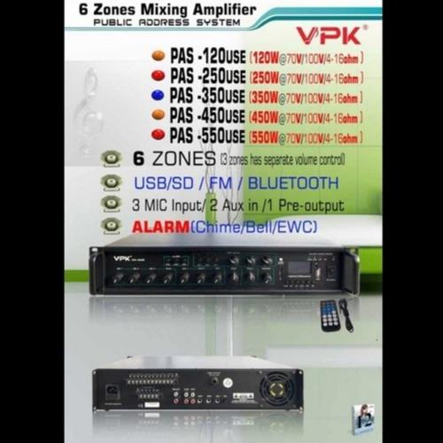 Jual Ampli VPK PAS350USE 350W 6 Zones Amplifier VPK PAS-350USE PAS 350 ...
