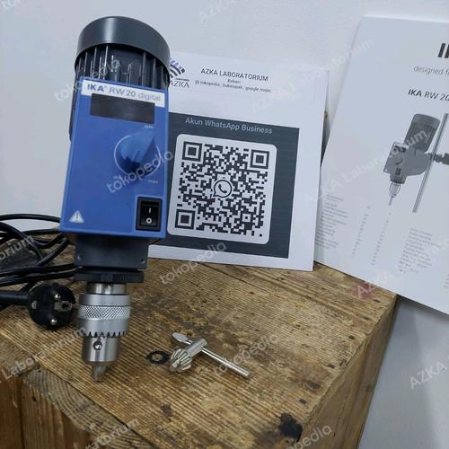 Jual IKA RW20 Digital / Electronic overhead stirrers .@ azka ...