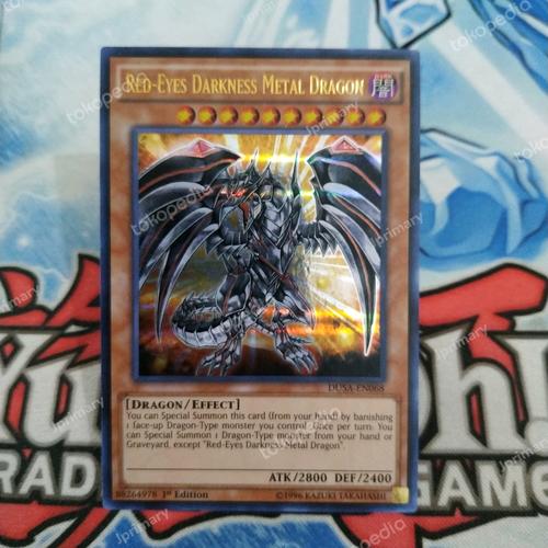 Jual yugioh red eyes darkness metal dragon DUSA ultra rare original - Jakarta Barat - Jprimary ...
