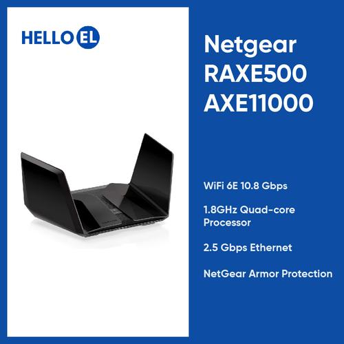 Jual NETGEAR Nighthawk RAXE500 AXE11000 10.8Gbps WiFi 6E Router - Kota ...