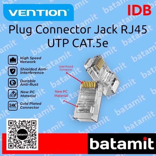 Jual VENTION Connector Jack RJ45 Cat.5E UTP | FTP - Konektor Jek RJ45 ...