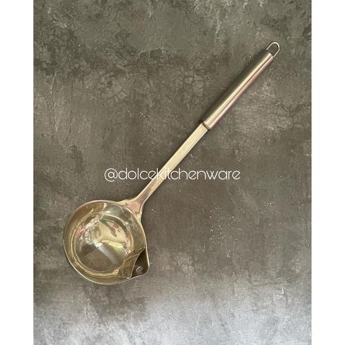 Jual Sendok Sop 2 Sisi Gagang Panjang Stainless Tebal - Kota Bandung ...