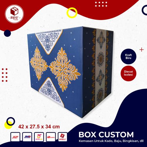 Promo Kardus Box Parcel Batik - 42,5 x 28 x 35 cm Kardus/Gift ...