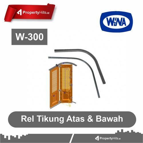 Jual Rel Tikung Atas dan Bawah Pintu Geser atau Pintu Garasi WiNA W-300 ...
