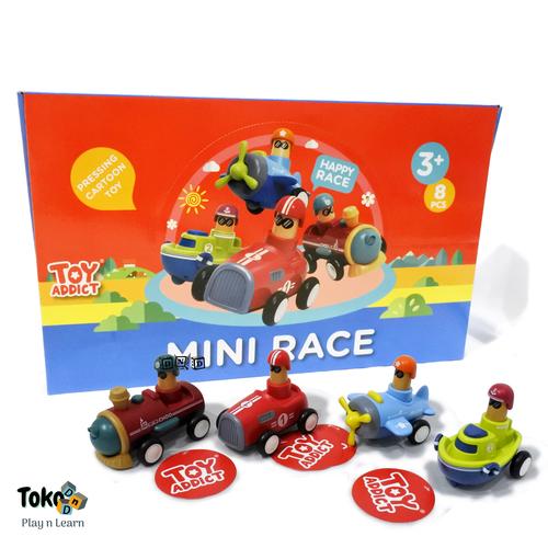 Jual Mainan Anak Toy Addict Mini Race Car Press Pressure Mobil Balap ...