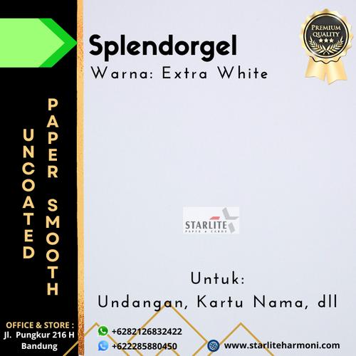 Jual Kertas Manila Putih/Kertas Karton Halus - Canova & Splendorgel ...