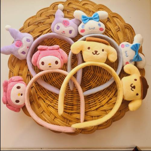Jual BANDO BANDANA CINNAMOROLL KUROMI MELODY POMPOMPURIN HEADBAND ...