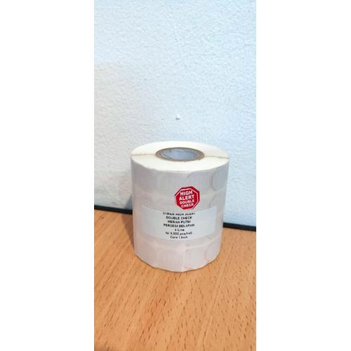 Jual STIKER HIGH ALERT DOUBLE CHECK MERAH PERSEGI DELAPAN @5000PCS IN ...