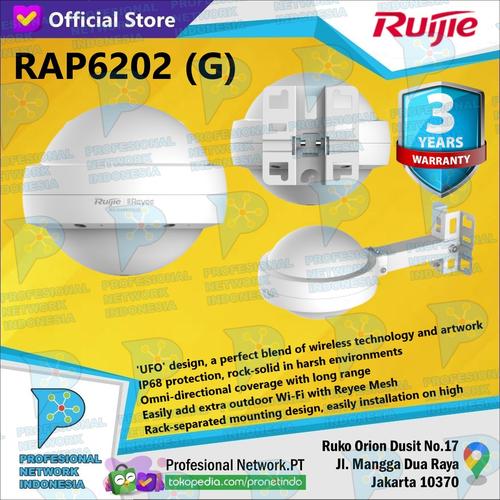 Promo Ruijie RG-RAP6202(G) Wi-Fi 5 AC1300 Outdoor Omni-directional AP ...