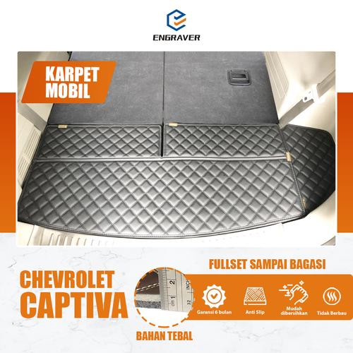 Jual Engraver Mat Chevrolet Captiva Tahun 2016-2021 Fullset+Bagasi ...